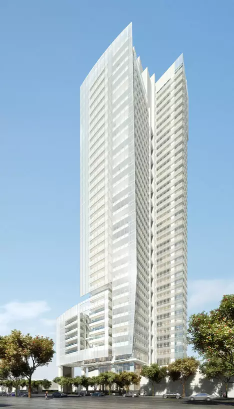 Taichung Condominium Tower von Richard Meier