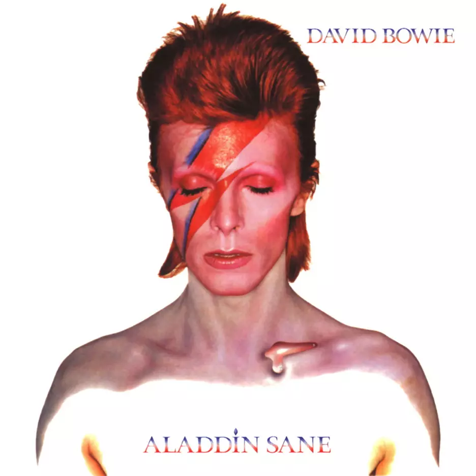 David Bowie Aladdin Sane albam cove