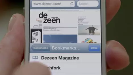 Funkcije Dezeen v Applovi predstavitvi iPhone 5