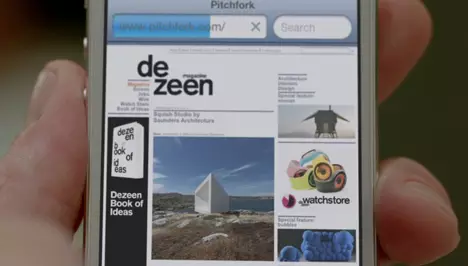 Funkcije Dezeen v Applovi predstavitvi iPhone 5