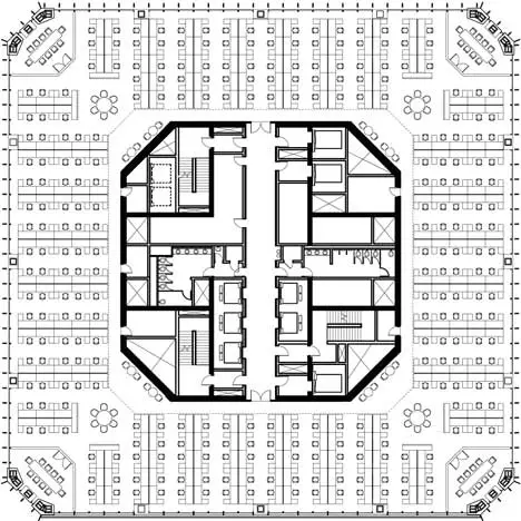 SOMによる斜めの塔