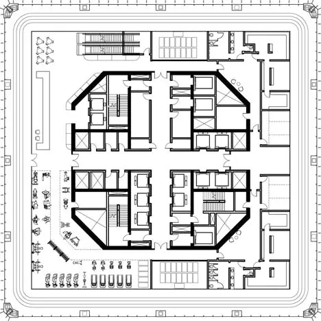 SOMによる斜めの塔