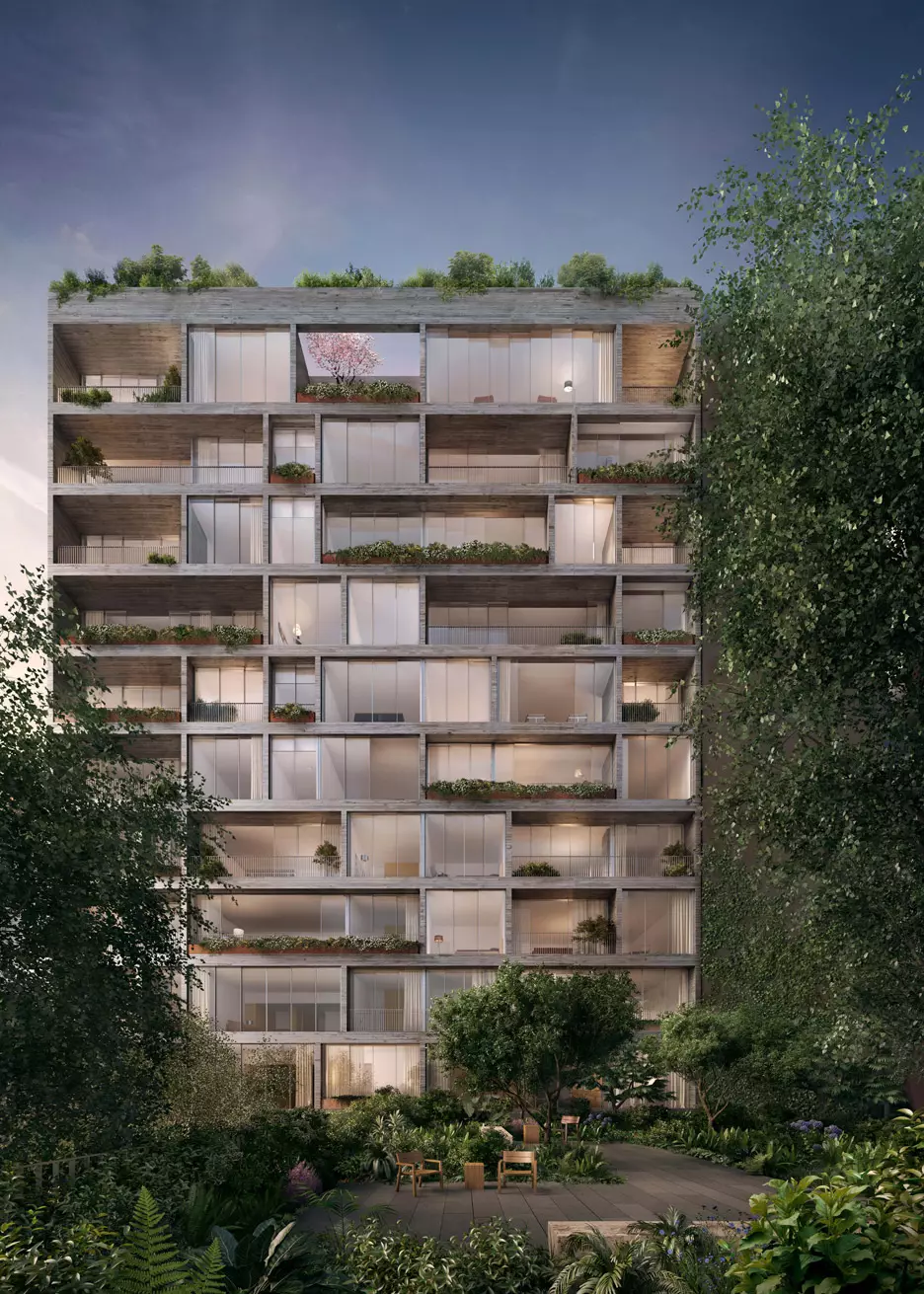 Jardim, New York ໂດຍ Isay Weinfeld