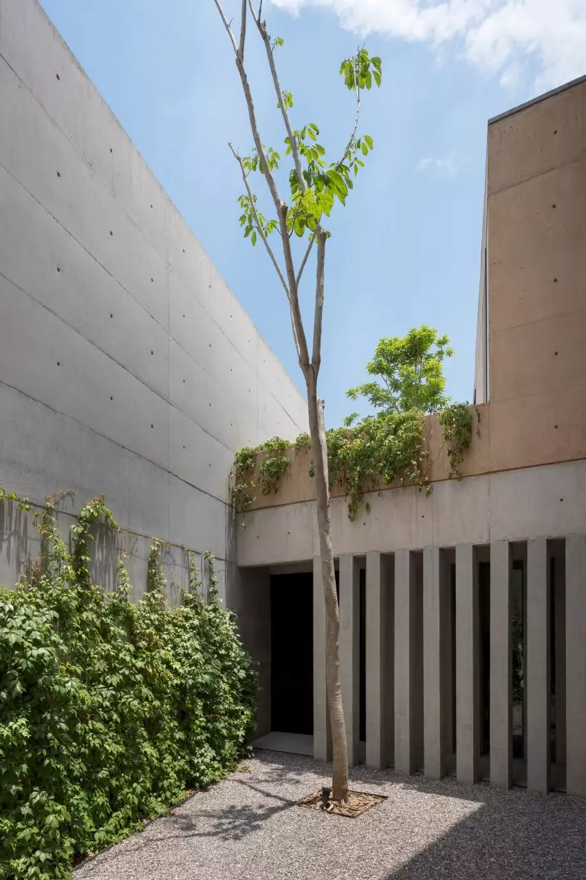 Casa Moulat rezidencia Hidalgo Mexikóban, a Centro de Colaboracion Arquitectonica által