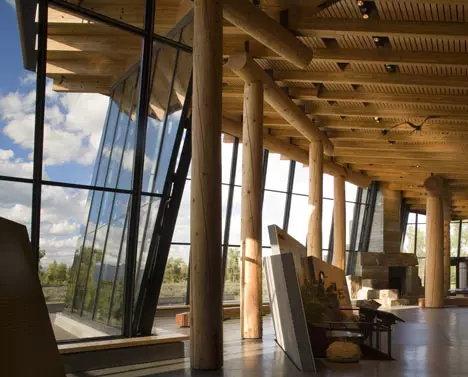 Grand Teton Discovery and Visitor Center Bohlin Cywinski Jackson-en eskutik