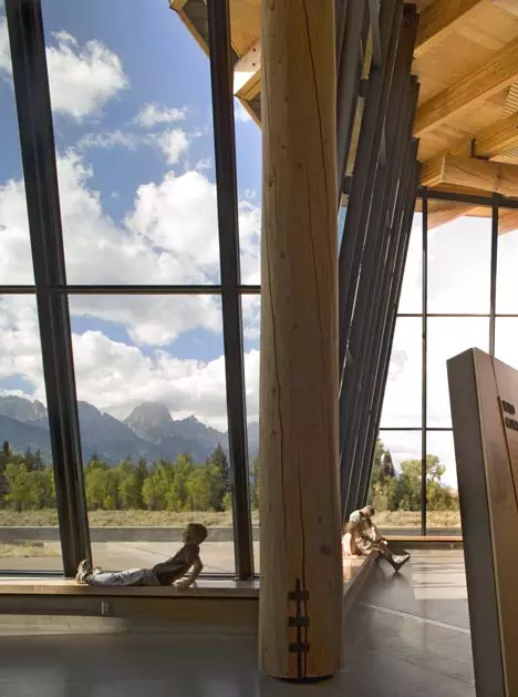 Grand Teton Discovery and Visitor Center Bohlin Cywinski Jackson-en eskutik