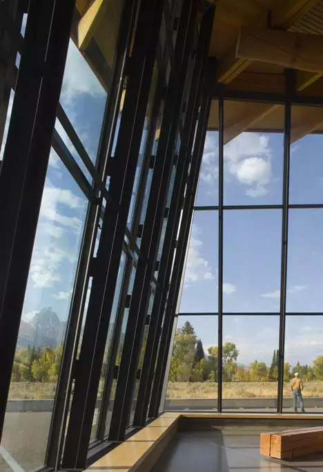 Grand Teton Discovery and Visitor Center Bohlin Cywinski Jackson-en eskutik