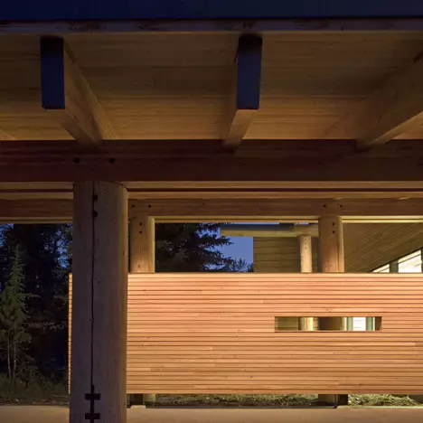 Grand Teton Discovery and Visitor Center Bohlin Cywinski Jackson-en eskutik