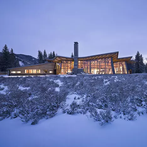 Grand Teton Discovery and Visitor Center Bohlin Cywinski Jackson-en eskutik