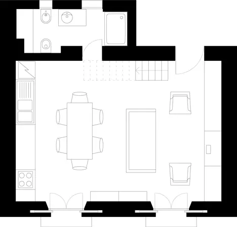 Casa com escada de ferro de Roberto Murgia e Valentina Ravara