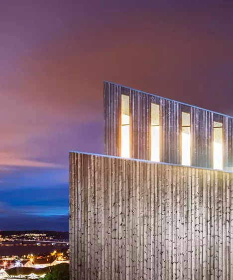 Community Church, Knarvik by Reiulf Ramstad