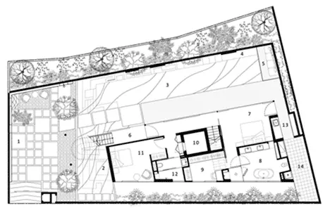 Дом в парке от Formwerkz Architects