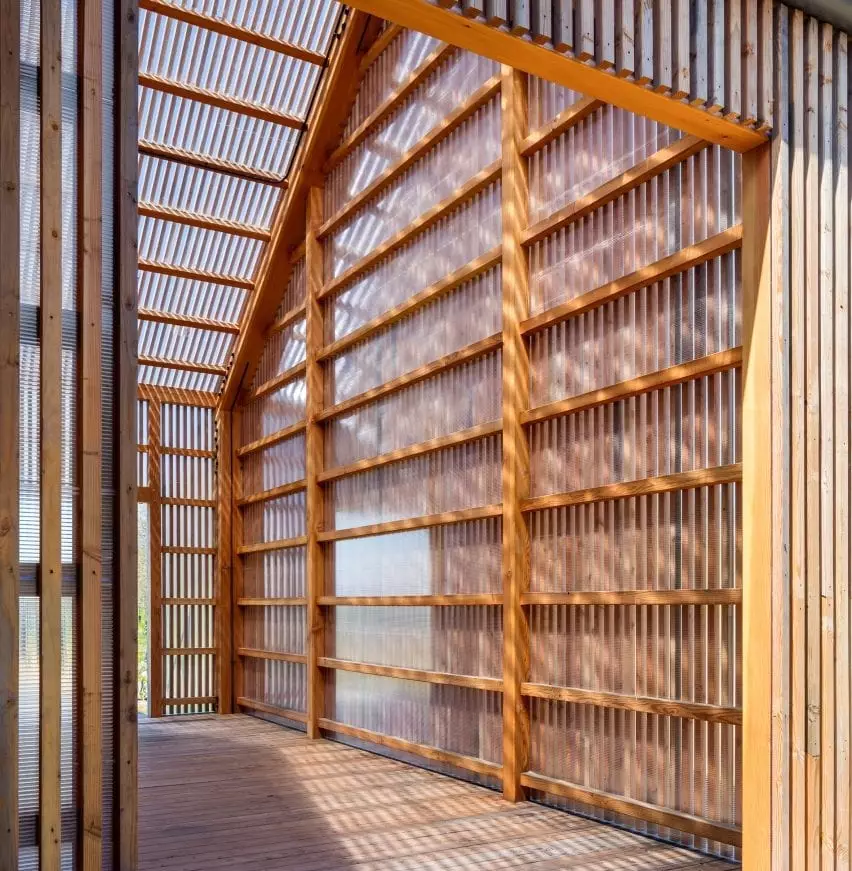 木結構 passivhaus 穀倉