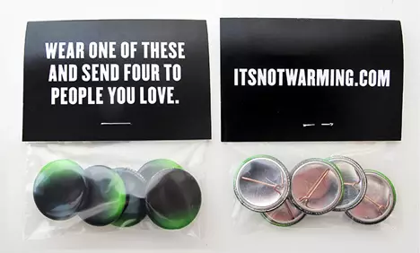 Its Not Warming campaign ni Milton Glaser