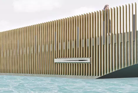 Vlotwateringbridge flagermusbro af Next Architects