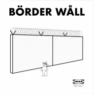 IKEA Grenze Wand