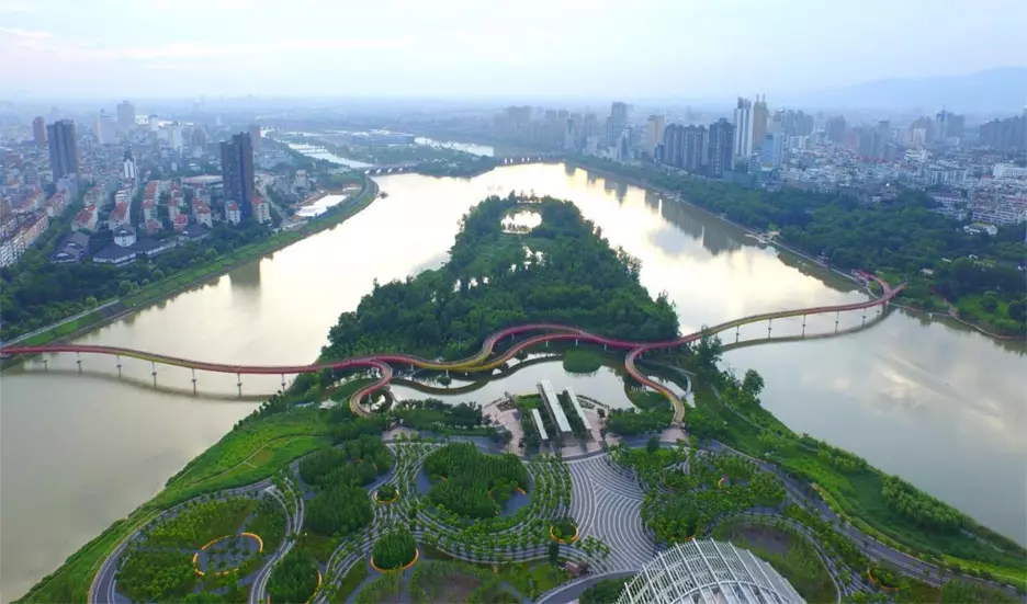 Yanweizhou Park a Turenscape-től