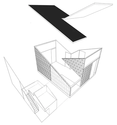 Chithunzi chophulika cha axonometric cha Giraffe-House-by-Monk-Mackenzie-with-Glamuzina-Patterson