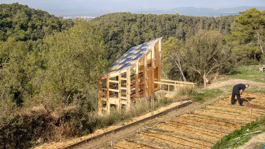 Solar Greenhouse, IAAC tarafından bir enerji ve gıda üretimi prototipidir.