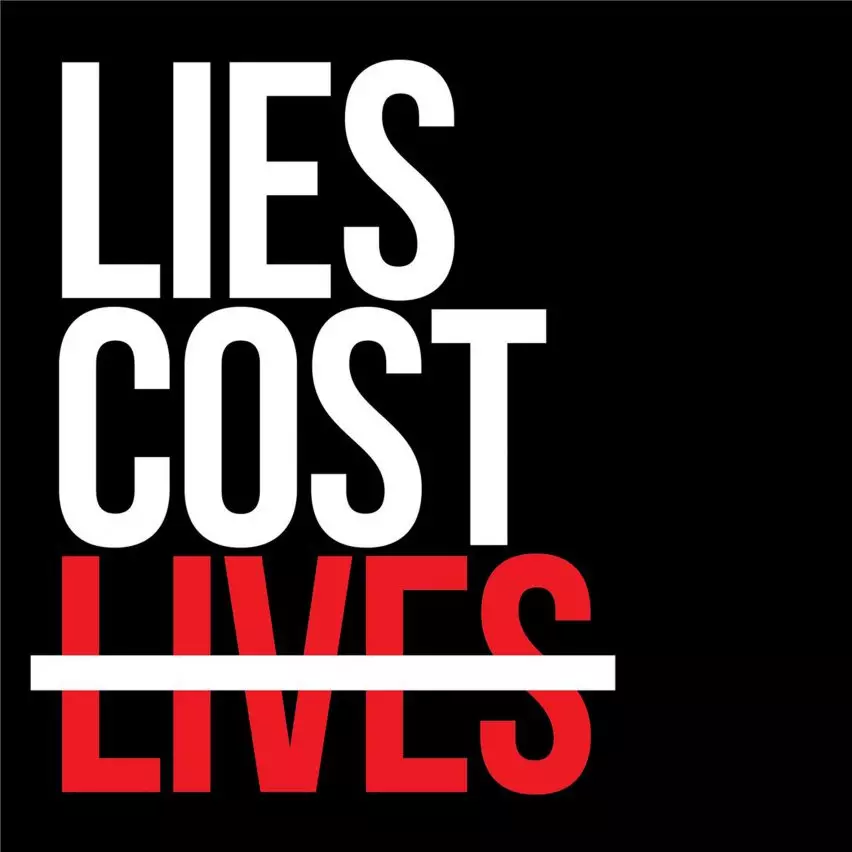 Lies Cost Lives ໂດຍ Yves Behar