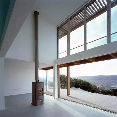 Twee Passive Solar Gain Houses in Porthtowan deur Simon Conder Associates