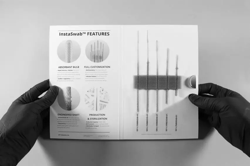 Брошюра барои InstaSwab OPT Industries