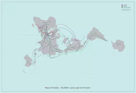 Mappa della mia famiglia di Geoff Christou