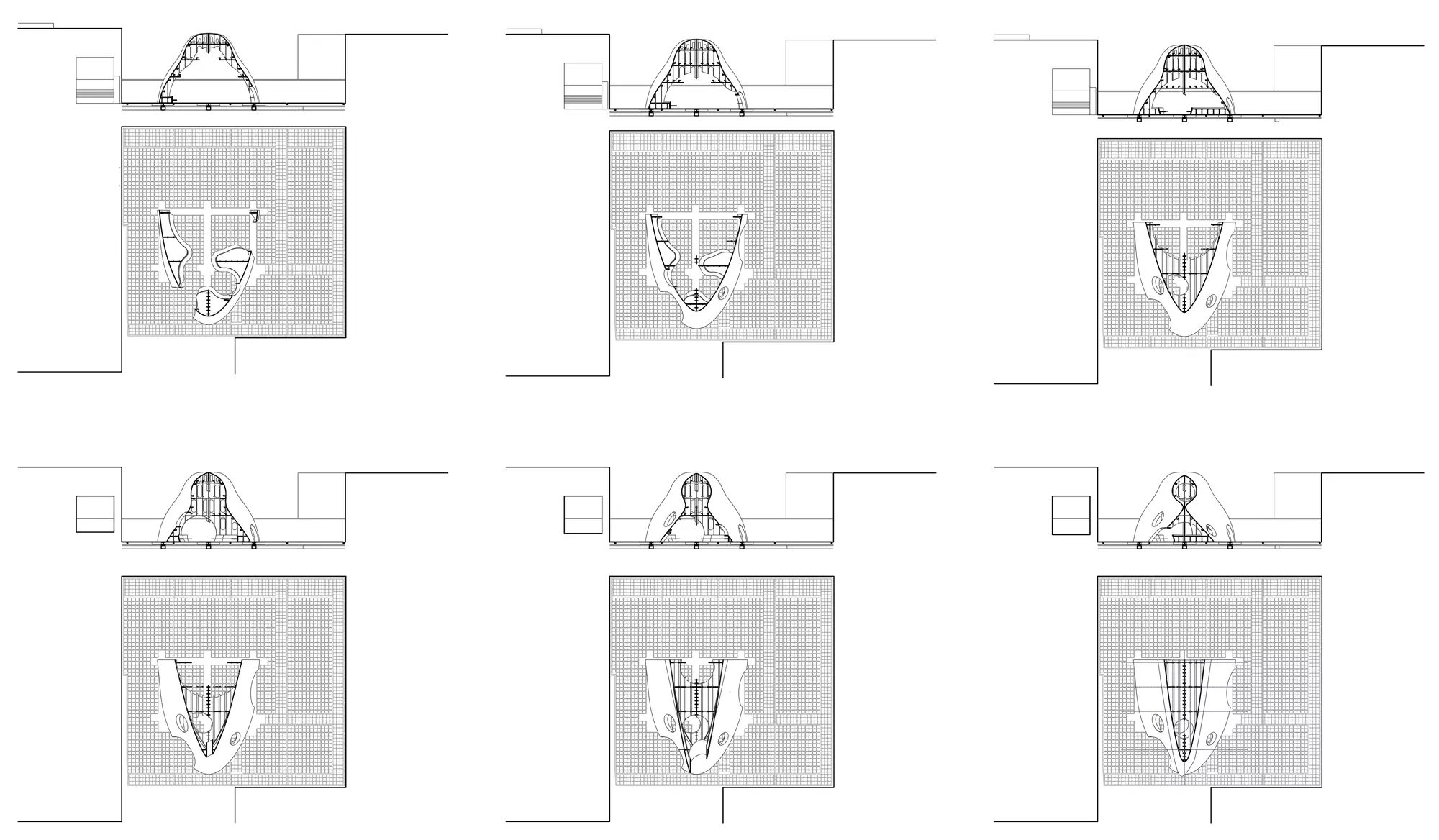 Temp'L מאת Shinslab Architecture הוא מיצב ממוחזר מספינת משא ישנה וחלודה עבור חצר מוזיאון בסיאול