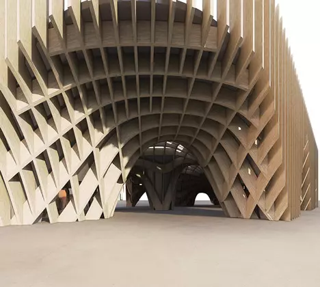 ביתן צרפתי מאת XTU לתערוכת מילאנו 2015