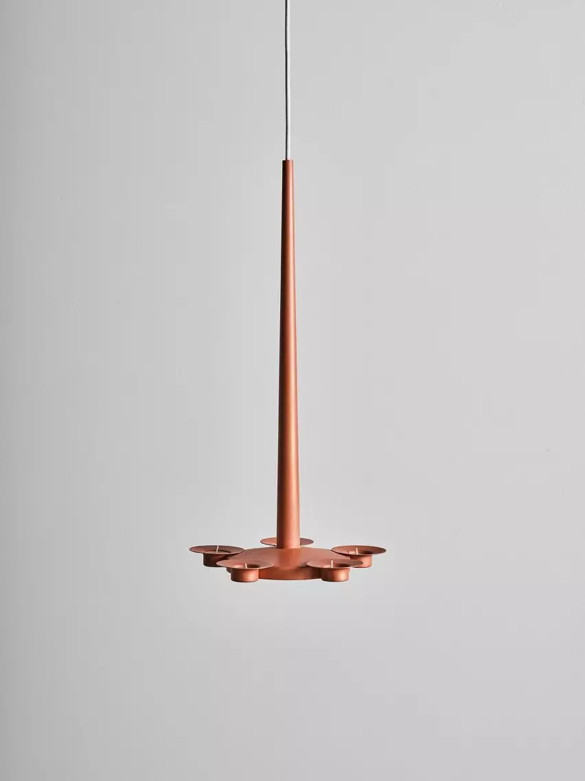 Marcel Wanders studio Cu-Cou light for A Flame for Research