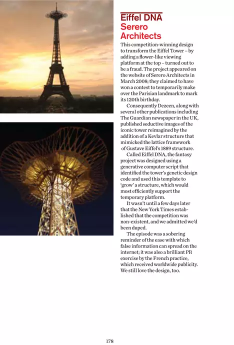 စိတ်ကူးစိတ်သန်းစာအုပ်- Serero Architects မှ Eiffel DNA