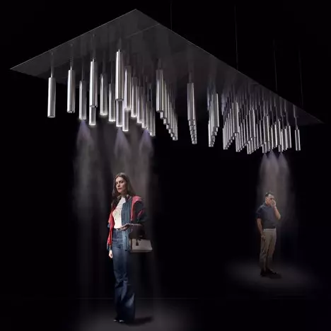 Cloud-Casti jahutuspaigaldus Carlo-Ratti Associati poolt