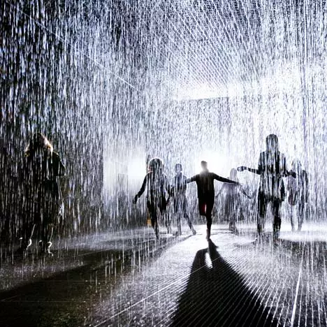 Rain Room ng random International sa Barbican