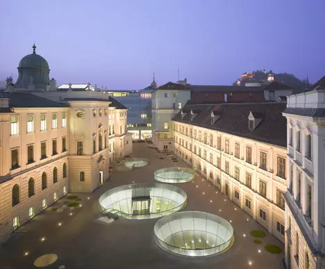 Extension sa Joanneum Museum ni Nieto Sobejano Arquitectos ug eep architekten