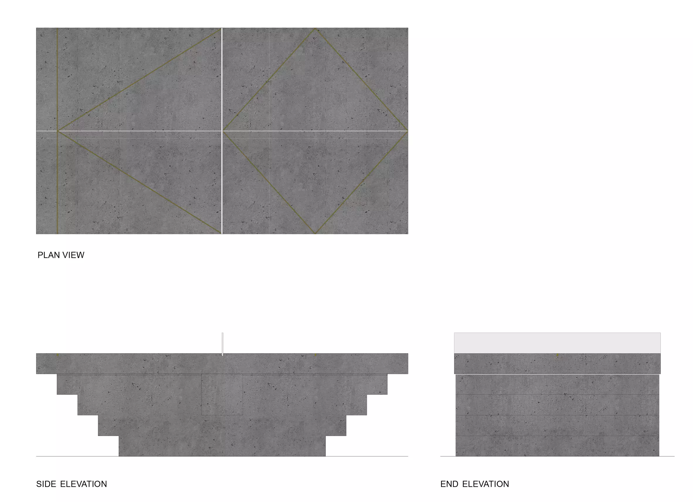 Mese de ping-pong Monoliths de Murray Barker și Laith McGregor