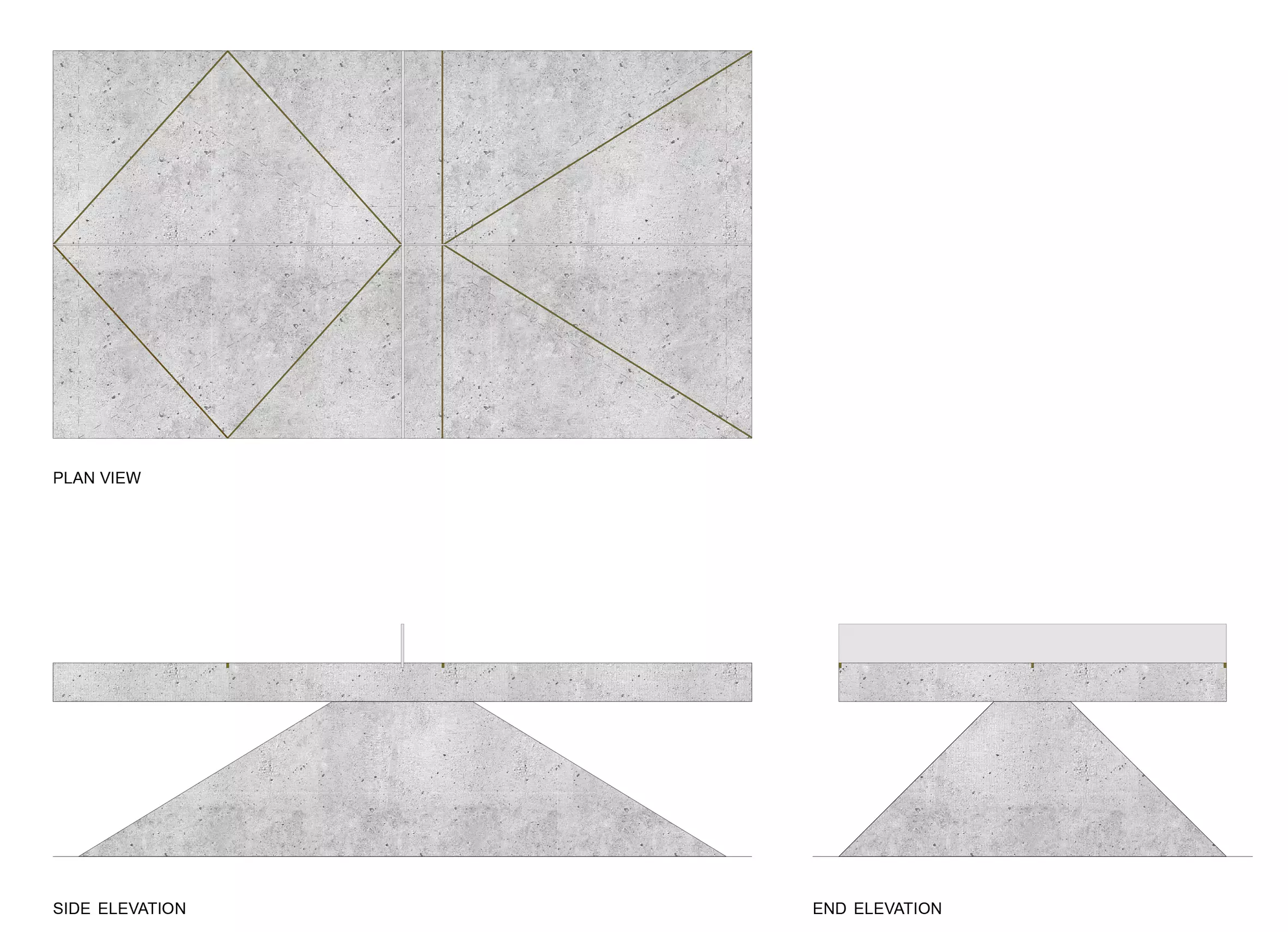 Monoliths Ping Pong Tables vum Murray Barker & Laith McGregor