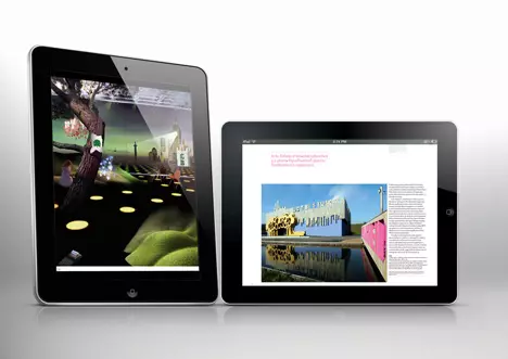 Vinn en iPad med arkitektonisk design