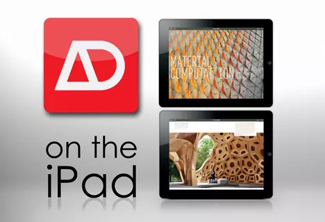 Laimē iPad ar arhitektūras dizainu