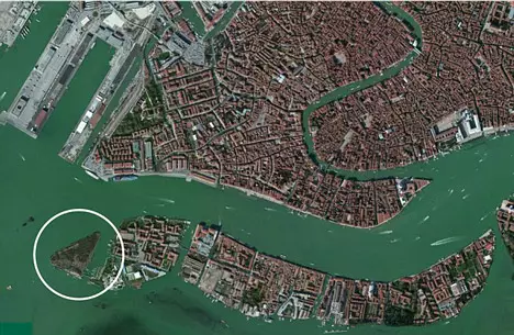 Parco a tema da 70 milioni di sterline proposto per l'isola abbandonata di Venezia