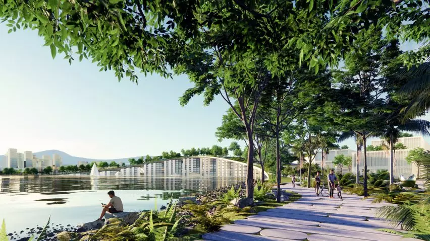 BIG tarafından Penang Adası için BiodiverCity master planı