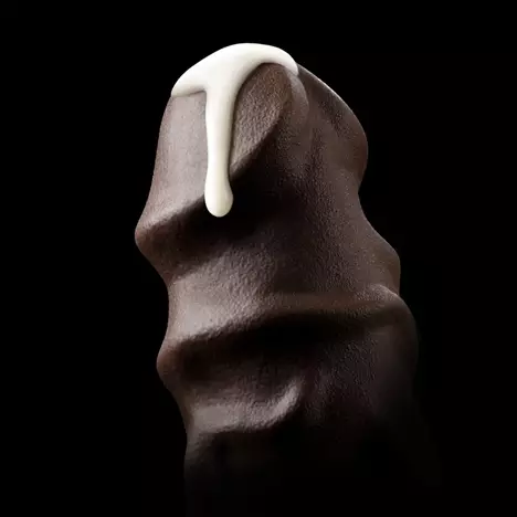 8 Inches of Dark Chocolate Cock Filled With... od United Indecent Pleasures