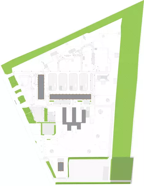 Plan van Kompressorstasie Egtved deur C.F. Moller