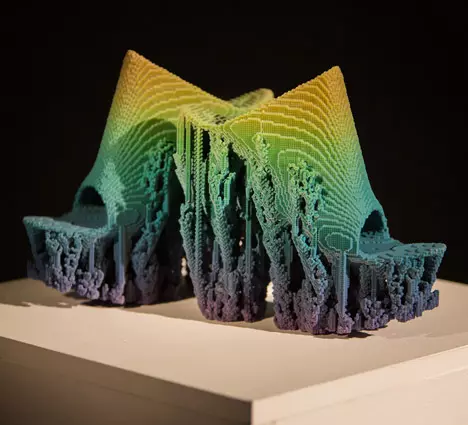 3D-bugu takalma na Francis Bitonti