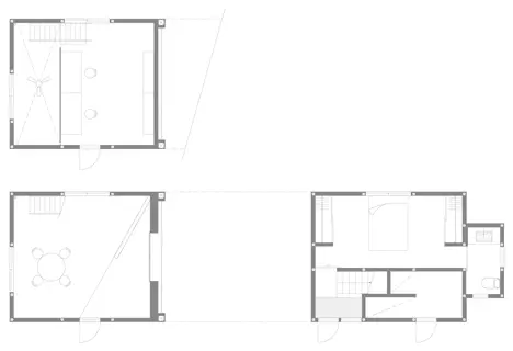 Scandinavian Middle kho dua tshiab los ntawm Kichi Architectural Design