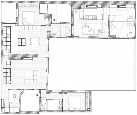 Квартира в 6-м районе Парижа от CUT Architectures