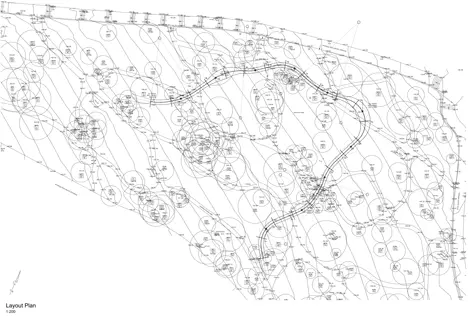 La pasarela del dosel Boomslang por Mark Thomas y Henry Fagan