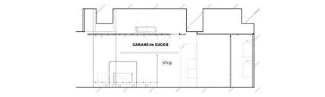 Cabane de Zucca Shibuya Parco от Schemata Architects