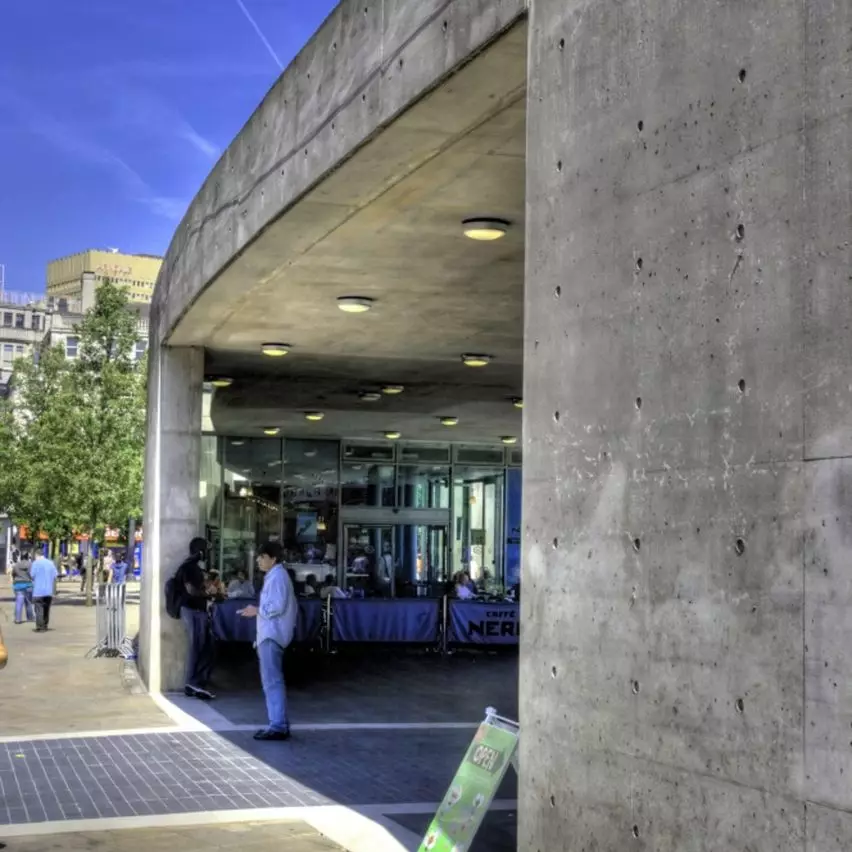 Tadao Ando Piccadilly Gardens iwolulẹ
