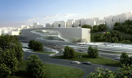 King Abdullah II House of Culture & Art troch Zaha Hadid Architects 75723_4