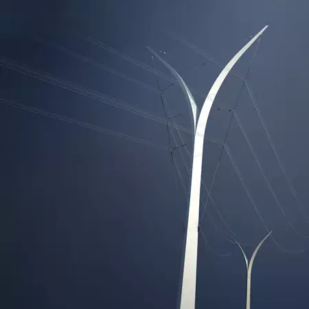 Pylons of the Future Dancing with Nature ໂດຍ Hugh Dutton Associés 75915_1